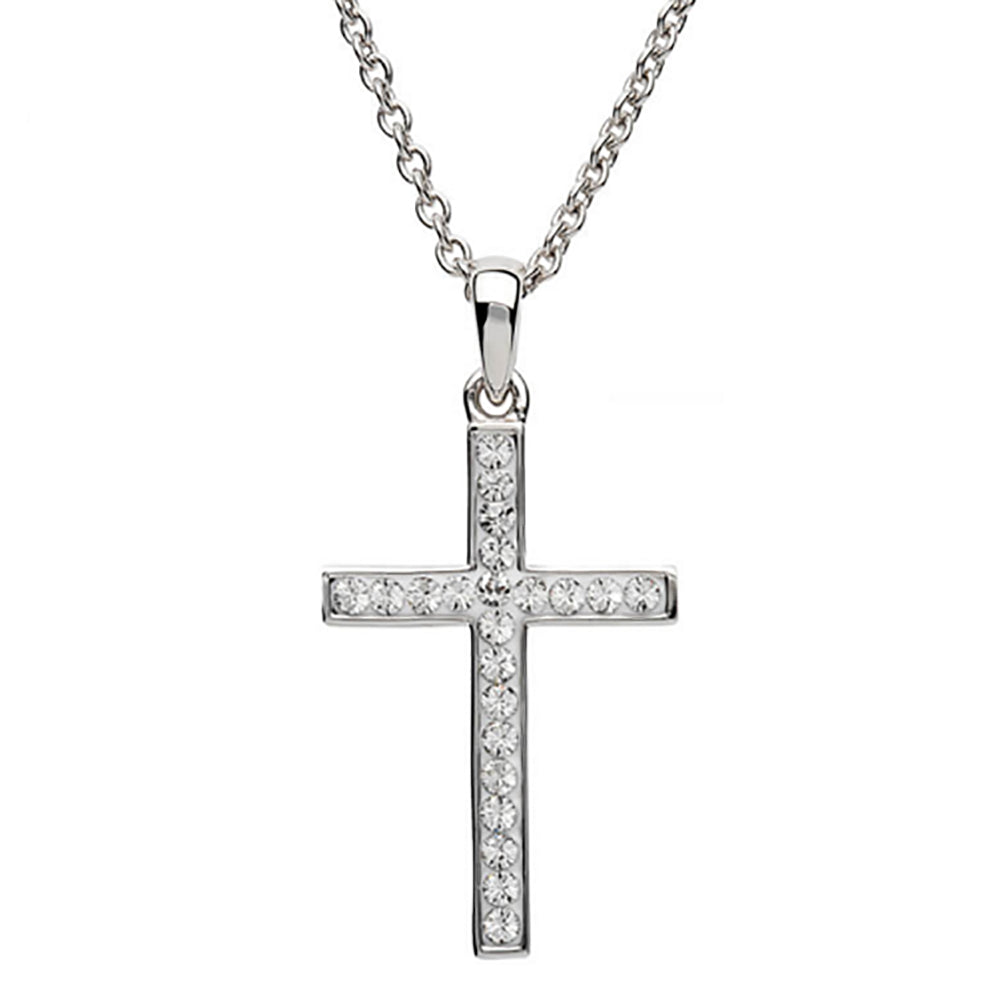 Swarovski Cross Necklace – Irish Design House